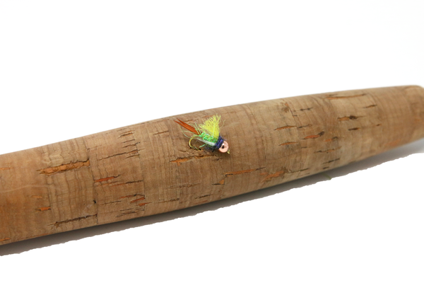N0014 - Bead Head Psycho Prince Green – Bozeman FlyWorks