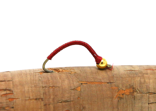N0019 - Wire Worm Red – Bozeman FlyWorks