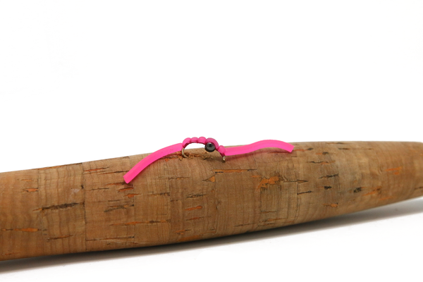 N0021 - Bead Head Squirmy Worm Pink – Bozeman FlyWorks
