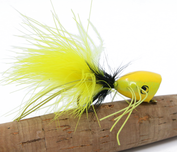 S0030 - Popper - Yellow – Bozeman FlyWorks